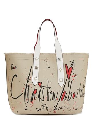Christian Louboutin Kadın Frangibus Bej El Çantası EU Christian Louboutin Kadın Frangibus Bej El Çantası EU