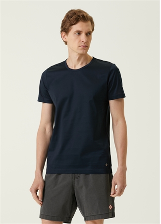 Hemington Erkek Lacivert Bisiklet Yaka Basic T-Shirt S EU Hemington Erkek Lacivert Bisiklet Yaka Basic T-Shirt S EU