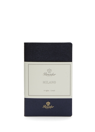 Pineider Erkek Large Milano Siyah Defter Lacivert Eu Pineider Erkek Large Milano Siyah Defter Lacivert Eu