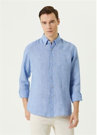 Alessandro Gherardi Erkek GÖMLEK Mavi 39 IT