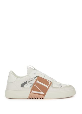 Valentino Garavani Kadın Beyaz Logolu Deri Sneaker 36 EU