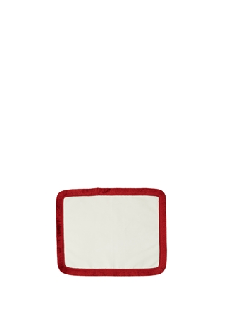 Maisonb Toile de Jouy Kırmızı Keten Amerikan Servis Çok Renkli