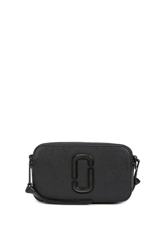 Marc Jacobs (The) Kadın The Snapshot Siyah Deri Omuz Çantası EU