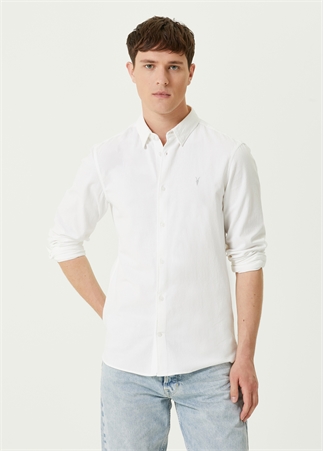 Allsaints Erkek Gömlek Beyaz Xs Eu Allsaints Erkek Gömlek Beyaz Xs Eu