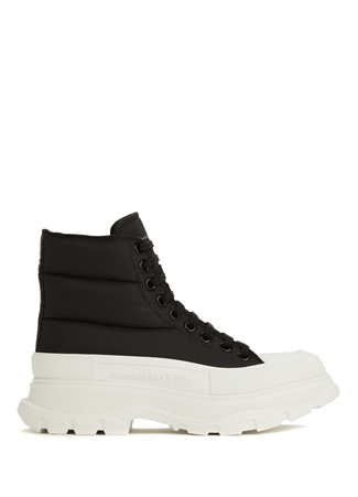 Alexander McQueen Kadın Siyah Beyaz Kalın Tabanlı Sneaker 36 EU Alexander McQueen Kadın Siyah Beyaz Kalın Tabanlı Sneaker 36 EU