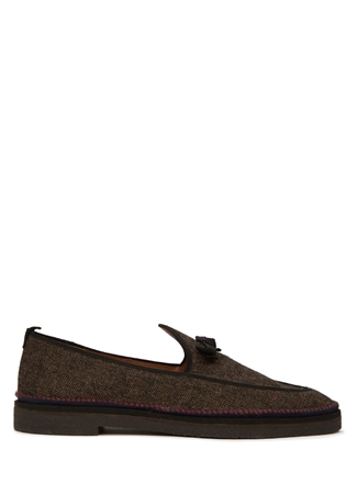 Pavone Firenze Kadın Kahverengi Desenli Fiyonk Detaylı Loafer 36 EU Pavone Firenze Kadın Kahverengi Desenli Fiyonk Detaylı Loafer 36 EU
