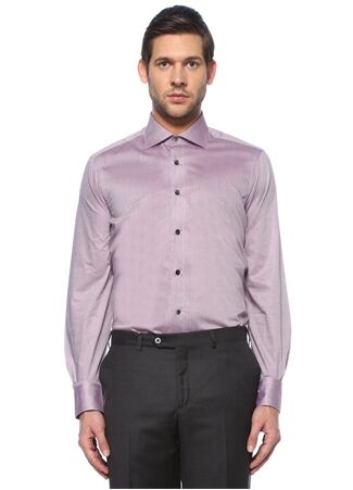 Pal Zileri Erkek Pembe İtalyan Yaka Gömlek 42 IT