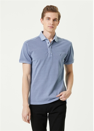 Beymen Club Erkek Slim Fit Mavi Polo Yaka T-shirt S Beymen Club Erkek Slim Fit Mavi Polo Yaka T-shirt S
