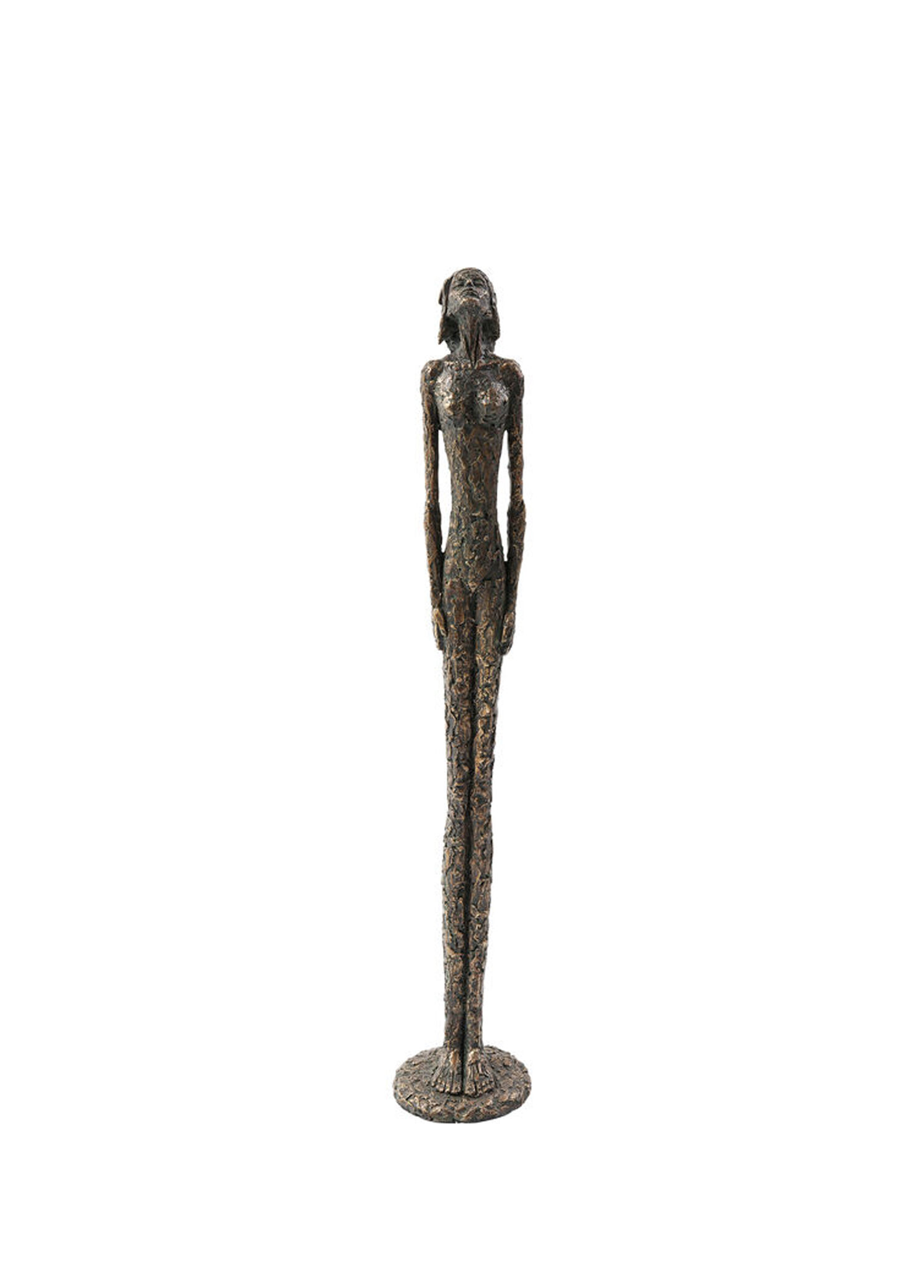 Kare Design - Art Lady Dekoratif Obje 78cm - Çok Renkli