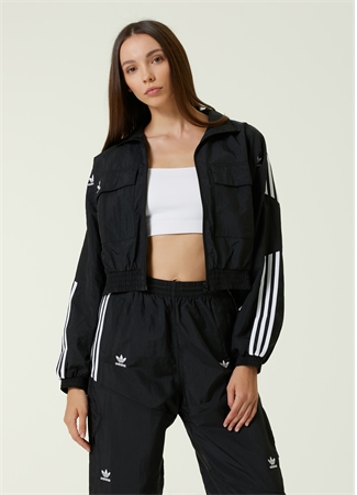 adidas Kadın Adicolor Classics Disrupted Icon Sweatshirt Siyah 42 EU adidas Kadın Adicolor Classics Disrupted Icon Sweatshirt Siyah 42 EU