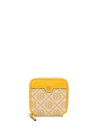 Tory Burch Kadın T Sarı Logo Desenli Cüzdan EU