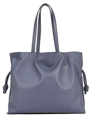 Loewe Kadın Mavi Büzgü Detaylı Deri Çanta EU Loewe Kadın Mavi Büzgü Detaylı Deri Çanta EU