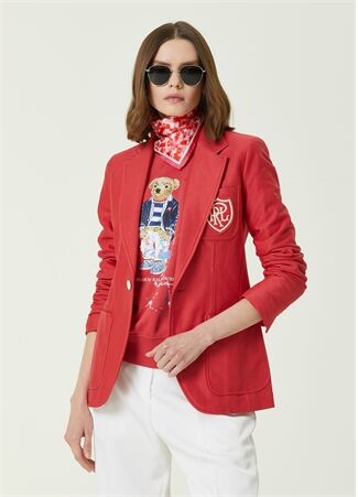 Polo Ralph Lauren Kadın BLAZER Kırmızı 2 US
