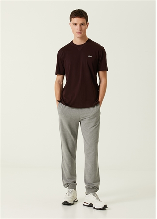 Z Zegna Erkek Gri Şerit Logo Detaylı Eşofman Altı XL IT Z Zegna Erkek Gri Şerit Logo Detaylı Eşofman Altı XL IT