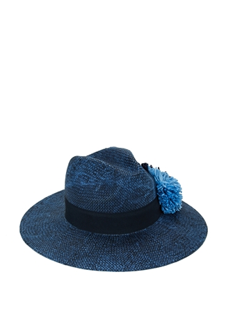 Helene Berman London Kadın Şapka Mavi Eu