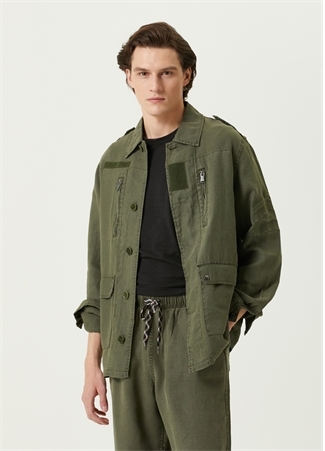 Zadig&voltaire Erkek Kido Haki Keten Ceket S Eu Zadig&voltaire Erkek Kido Haki Keten Ceket S Eu