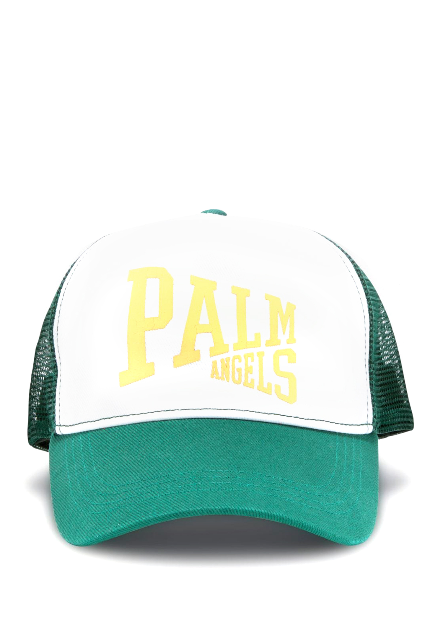 Palm Angels - Yeşil Logo Detaylı Erkek Şapka - Yeşil