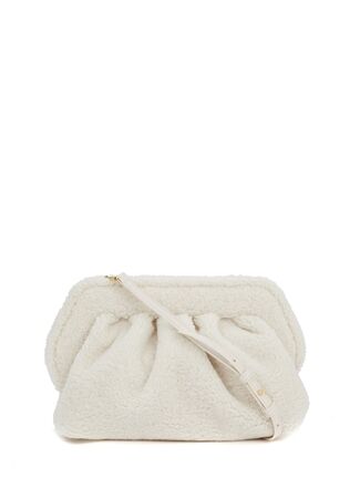 The Moire Kadın Beyaz Dokulu Omuz Çantası EU The Moire Kadın Beyaz Dokulu Omuz Çantası EU