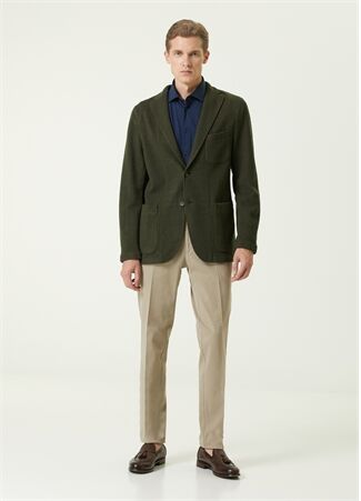 Lardini Erkek Bej Pilili Pantolon 50 IT