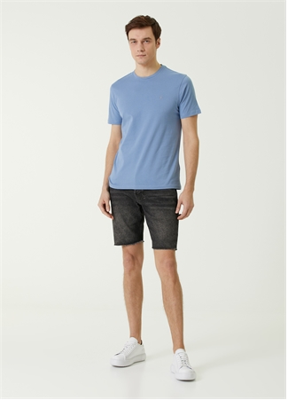 Allsaints Erkek Slim Fit Siyah Denim Şort 30 US Allsaints Erkek Slim Fit Siyah Denim Şort 30 US