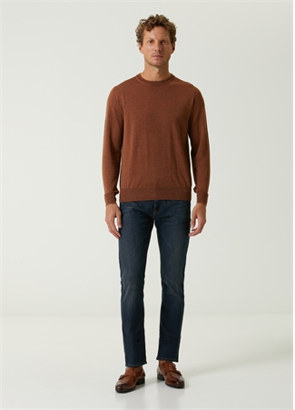 Canali Erkek Slim Fit Koyu Mavi Jean Pantolon Lacivert 48 IT Canali Erkek Slim Fit Koyu Mavi Jean Pantolon Lacivert 48 IT