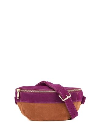 Wild Kadın Karamel Deri Bel Çantası Kahverengi EU