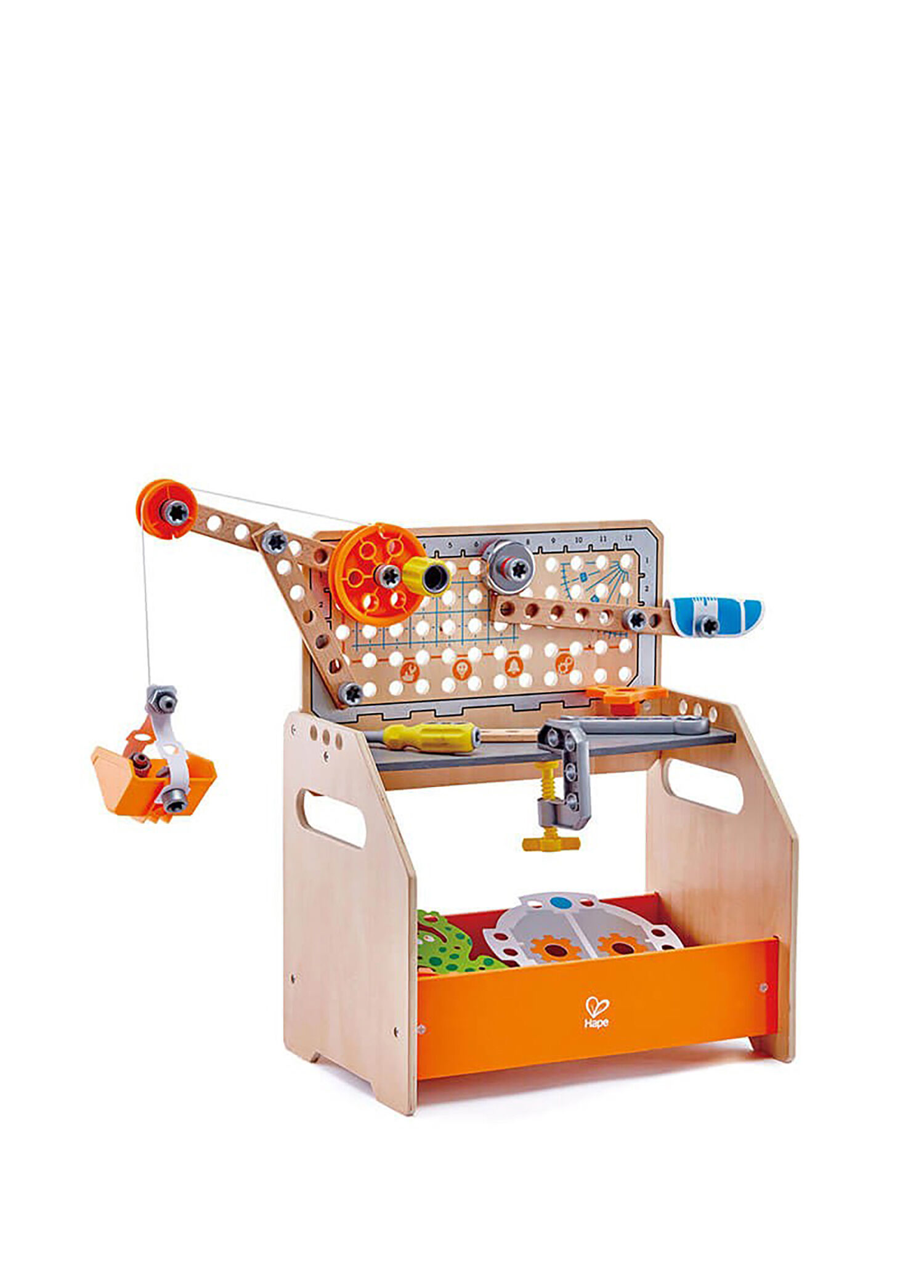 Hape - Discovery Bilimsel Oyuncak Çalışma Tezgahı - Çok Renkli