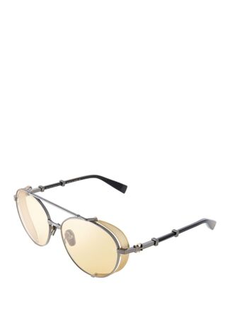 Balmain Erkek Sarı Güneş Gözlüğü Siyah EU