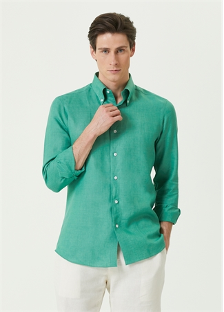 Fray Erkek Gömlek Yeşil 39 It