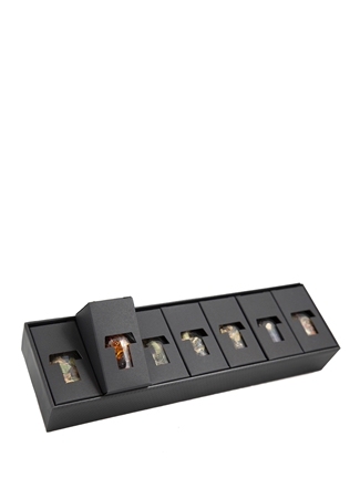 Kofre Exclusive 7li Bitki Çayı Seti Siyah EU