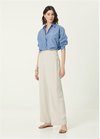 Beymen Collection Kadın Pantolon Gri 34 Eu