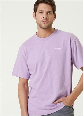 Closed Erkek Lila Logo Detaylı T-shirt Mor S EU Closed Erkek Lila Logo Detaylı T-shirt Mor S EU