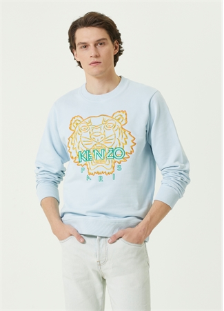 Kenzo Erkek Sweatshirt Mavi Xs Eu Kenzo Erkek Sweatshirt Mavi Xs Eu
