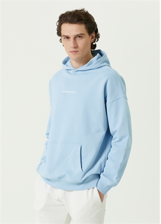 Freedom Of Space Erkek Mavi Kapüşonlu Sweatshirt S Eu Freedom Of Space Erkek Mavi Kapüşonlu Sweatshirt S Eu
