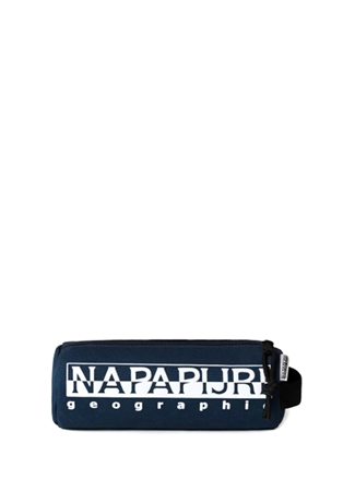 Napapijri Kadın Happy Mavi Logo Baskılı Kalem Kutusu EU Napapijri Kadın Happy Mavi Logo Baskılı Kalem Kutusu EU