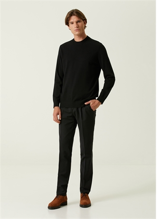 Network Erkek Drop 6 Slim Fit Siyah Yün Pantolon 46-6N EU Network Erkek Drop 6 Slim Fit Siyah Yün Pantolon 46-6N EU