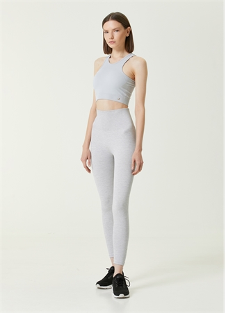 Jerf Kadın Palmi Gri Yüksek Bel Tayt XS EU Jerf Kadın Palmi Gri Yüksek Bel Tayt XS EU