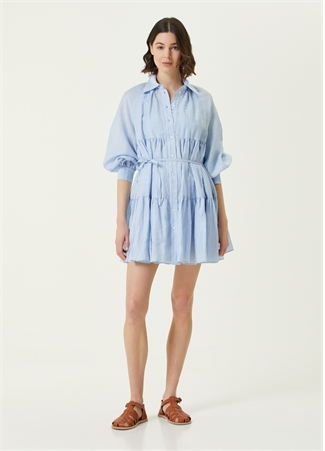 Sandro Kadın Elbise Mavi 34 Fr Sandro Kadın Elbise Mavi 34 Fr
