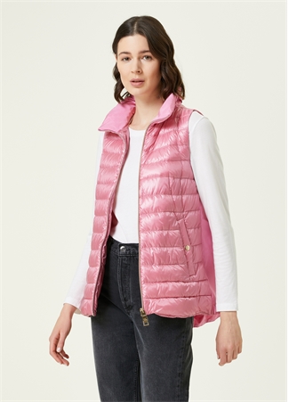 Herno Kadın Pembe Yelek 38 It Herno Kadın Pembe Yelek 38 It
