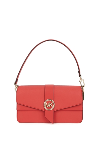 Michael Kors Kadın Greenwich Medium Pembe Deri Omuz Çantası EU Michael Kors Kadın Greenwich Medium Pembe Deri Omuz Çantası EU