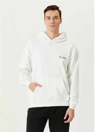 Qollanchi Erkek Basquiat Beyaz Kapüşonlu Baskılı Sweatshirt Beyaz S EU Qollanchi Erkek Basquiat Beyaz Kapüşonlu Baskılı Sweatshirt Beyaz S EU