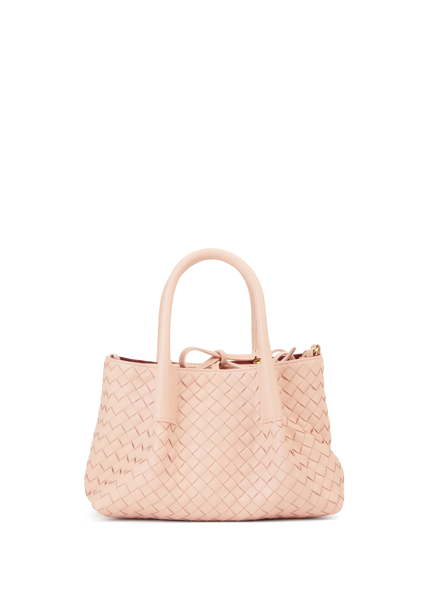 Bottega Veneta Pembe Kadın Small Pinacoteca Pembe Kadın Deri Çanta ...