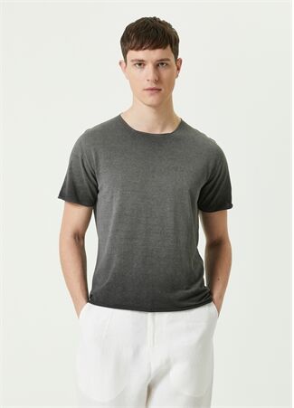 Isabel Benenato Erkek Gri Kısa Kollu Triko S EU Isabel Benenato Erkek Gri Kısa Kollu Triko S EU