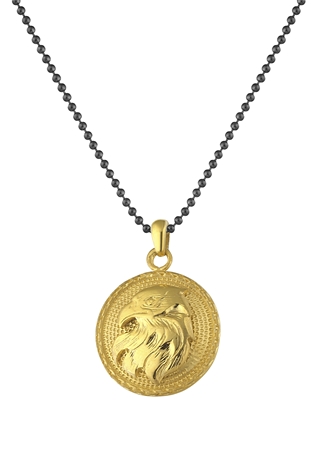 Boga Erkek Gold Uç Detaylı Gümüş Rengi Kolye Siyah EU Boga Erkek Gold Uç Detaylı Gümüş Rengi Kolye Siyah EU