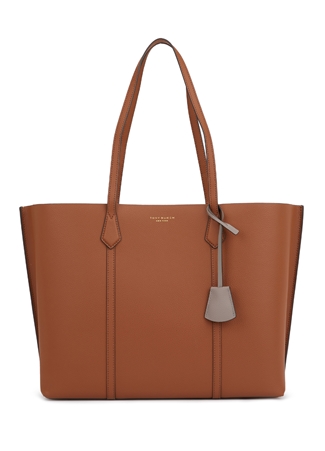 Tory Burch Kadın Perry Triple Taba Deri Çanta Turuncu EU Tory Burch Kadın Perry Triple Taba Deri Çanta Turuncu EU