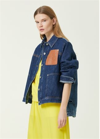 Loewe Kadın CEKET Mavi 36 IT