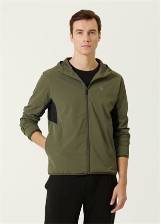 Ck Performance Erkek Haki Kapüşonlu Mont S EU