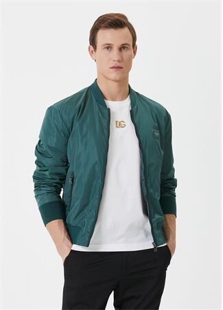 Dolce&gabbana Erkek Yeşil Bomber Mont 46 It