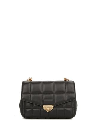 Michael Kors Kadın Siyah Deri Omuz Çantası EU