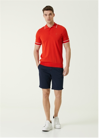 Beymen Club Erkek Slim Fit Lacivert Logolu Twill Şort 46 Beymen Club Erkek Slim Fit Lacivert Logolu Twill Şort 46